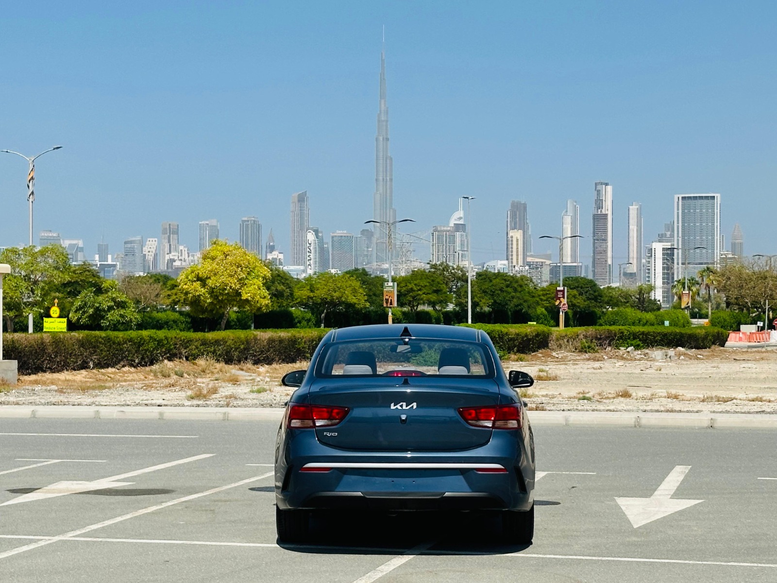 KIA RIO 2022 BLUE used car for sale in Dubai - Kargal Used cars